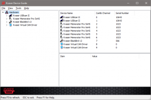 Kvaser Device Guide - Kvaser