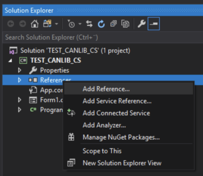 Using CANlib Visual Studio 2017 C#.NET (canlibCLSNET) - Kvaser DevBlog
