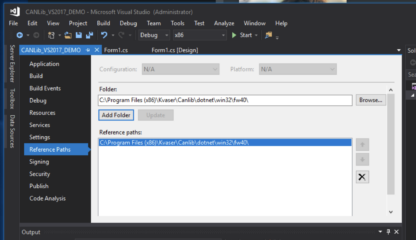 Using CANlib Visual Studio 2017 C#.NET (canlibCLSNET) - Kvaser DevBlog