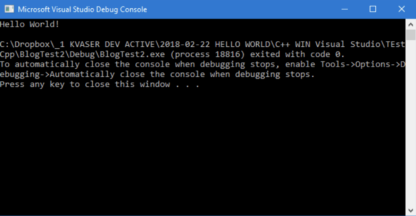 Using CANlib Visual Studio 2017 C++ - Kvaser