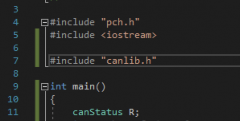 Using CANlib Visual Studio 2017 C++ - Kvaser