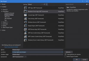 Using CANlib Visual Studio 2017 VB canlibCLSNET - Kvaser
