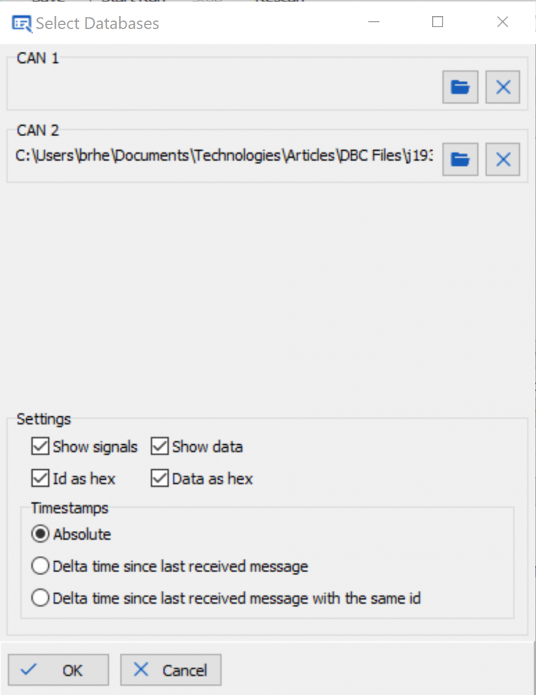 Applying a J1939 DBC file and building a simple test script in CanKing ...