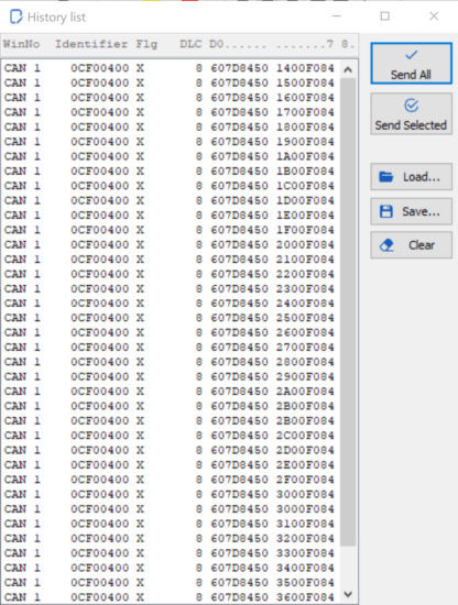 Applying a J1939 DBC file and building a simple test script in CanKing ...