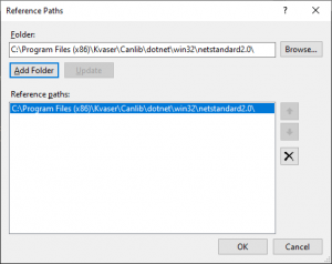 Using CANlib Visual Studio 2017 VB .NET Standard 2.0 | Kvaser