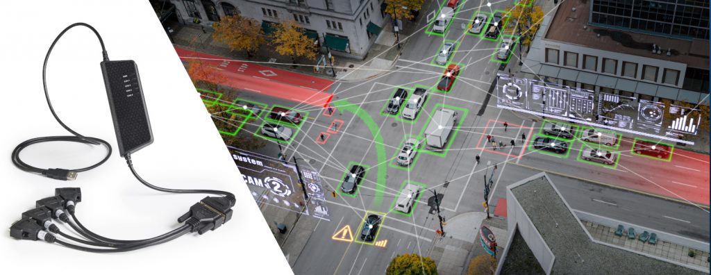 Introducing a hardware-silent CAN to USB interface for sensitive and ...