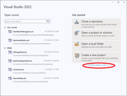 Kvaser NuGet Packages and Visual Studio - Kvaser