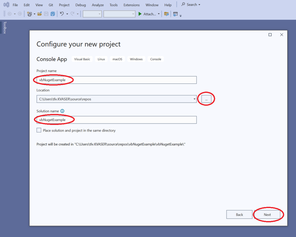 Kvaser NuGet Packages and Visual Studio - Kvaser